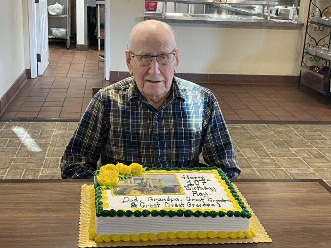 Minot man celebrates 107th birthday | News, Sports, Jobs - Minot Daily News